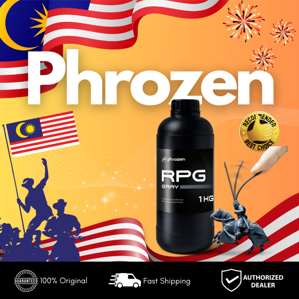 [Ready Stock] Phrozen High-Resolution RPG Gray Resin 1KG | Distributor ...