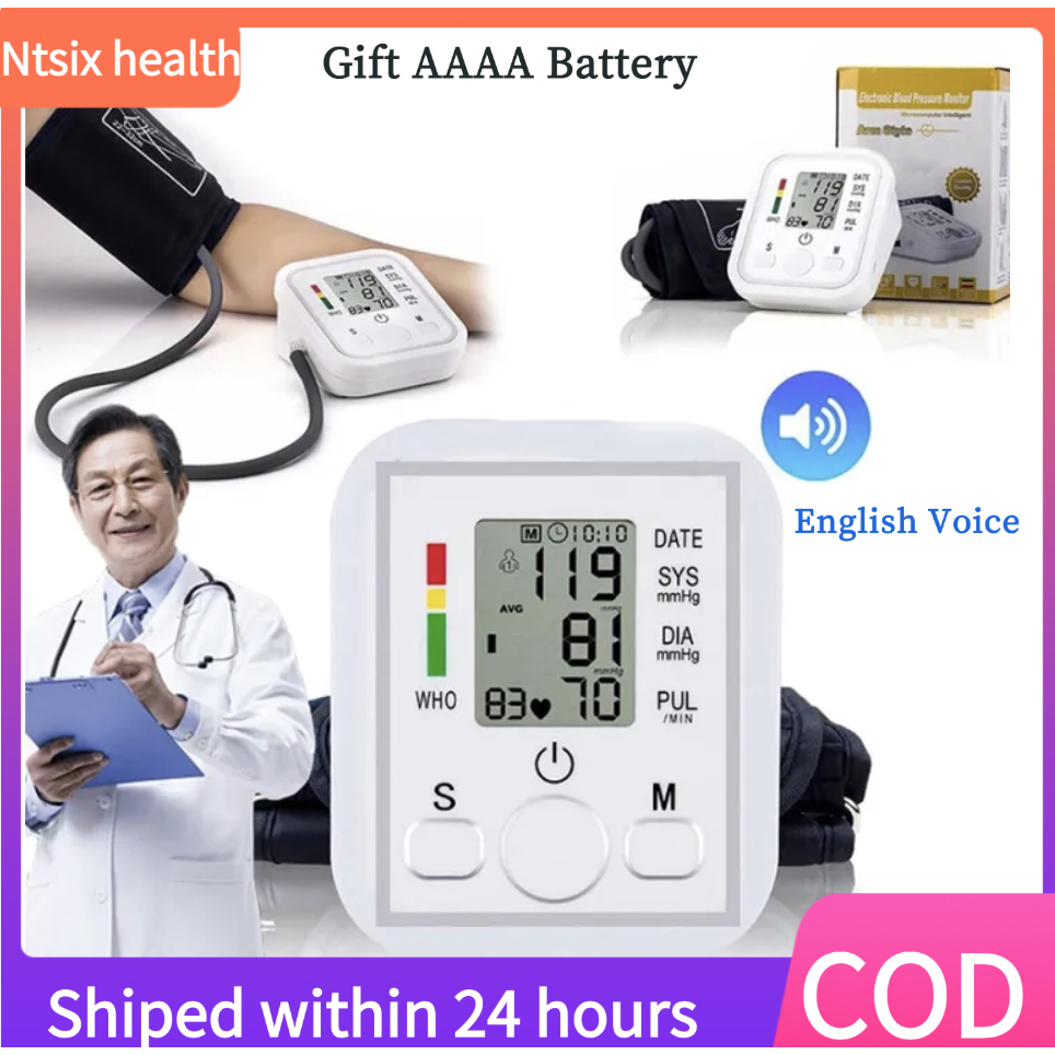 (3 Years Warranty) USB Digital Blood Pressure Machine Health Check ...