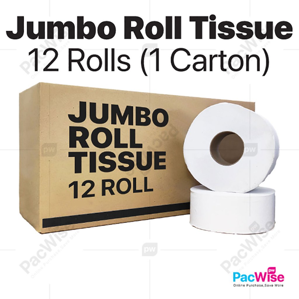 Jumbo Tissue Roll 2-Ply – Jumbo Roll Toilet Paper | Washroom ...