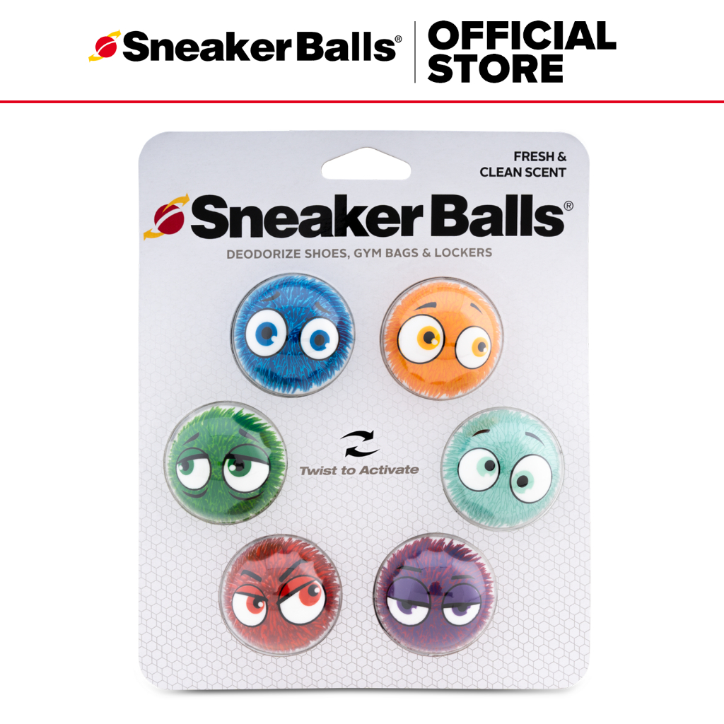 Sneaker Balls Odor-Fighting Shoe Fresheners, Eliminates Unpleasant ...