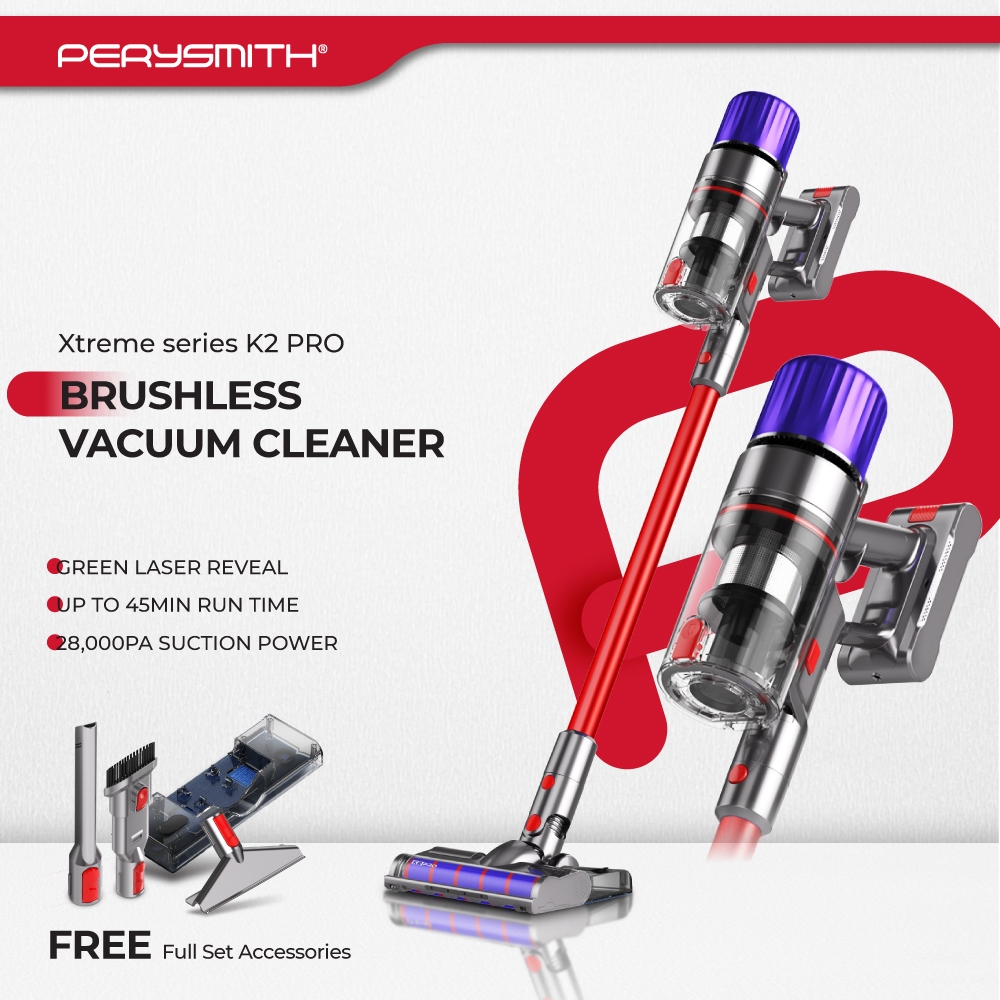 PerySmith Cordless Vacuum Cleaner Xtreme Series K2 Pro | Shopee Malaysia