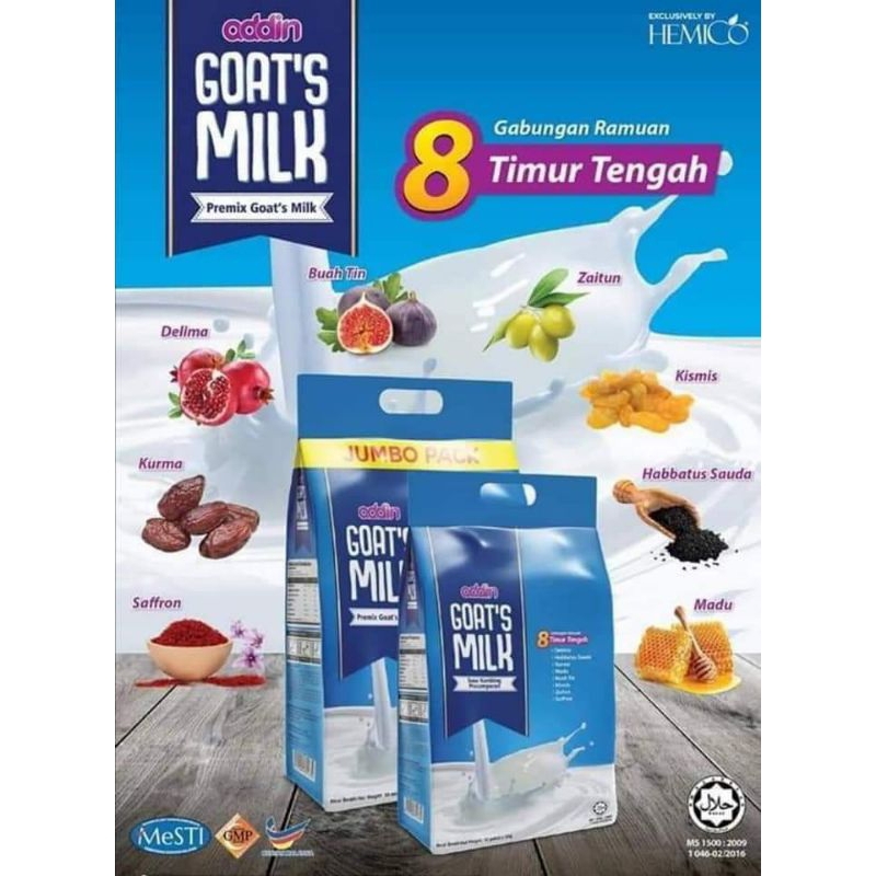 SUSU KAMBING 8 MAKANAN SUNNAH | Shopee Malaysia