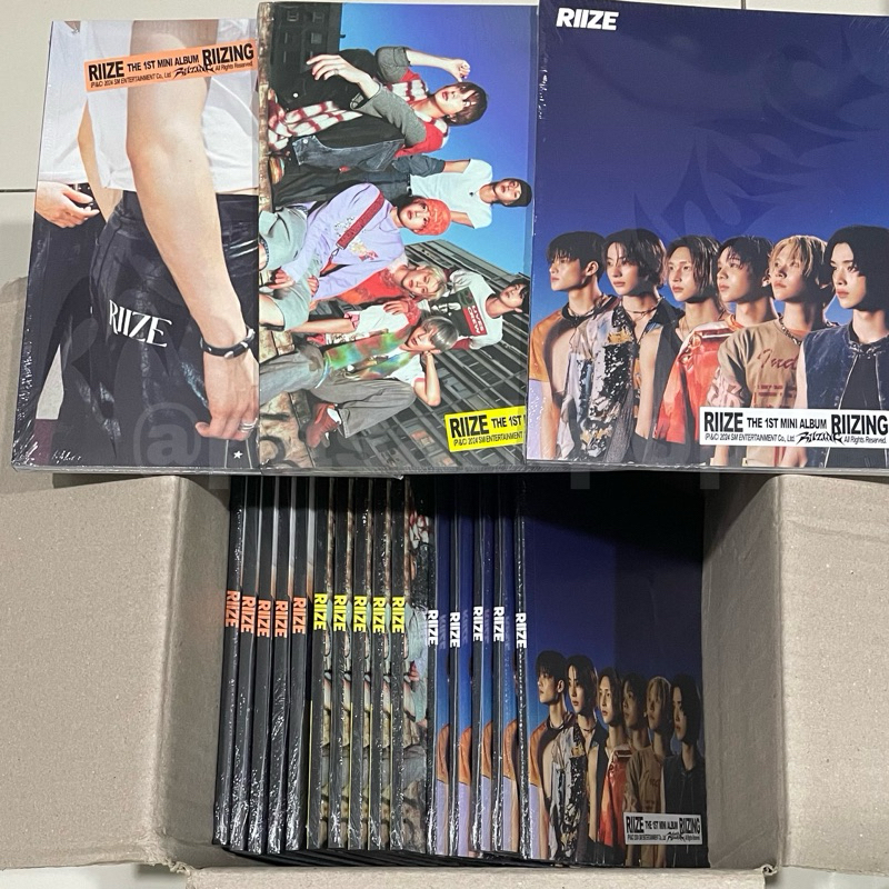 [READYSTOCK] RIIZE- 1st Mini Album [RIIZING] Photobook ver. | Shopee ...