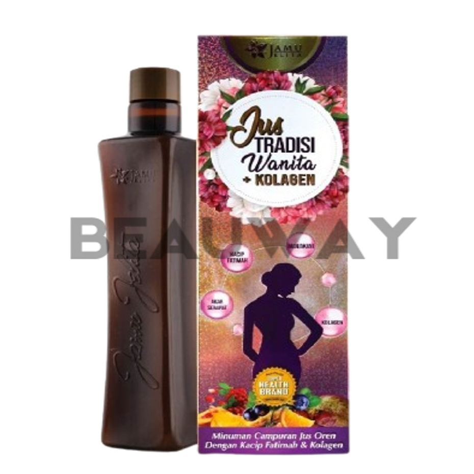 JAMU JELITA JUS TRADISI WANITA+ KOLAGEN 260ML | Shopee Malaysia