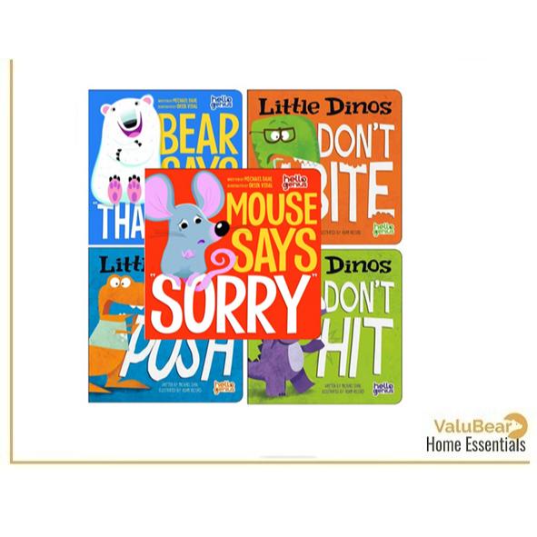 Little Dinos Mouse Bear Good Manners Series Picture Board Book by ...
