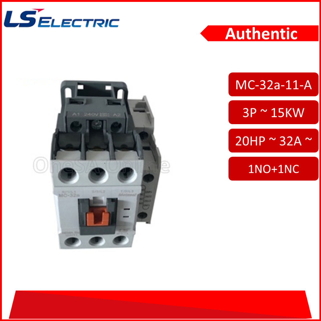 LS CONTACTOR 15KW/20HP(MC-32a-11) | Shopee Malaysia