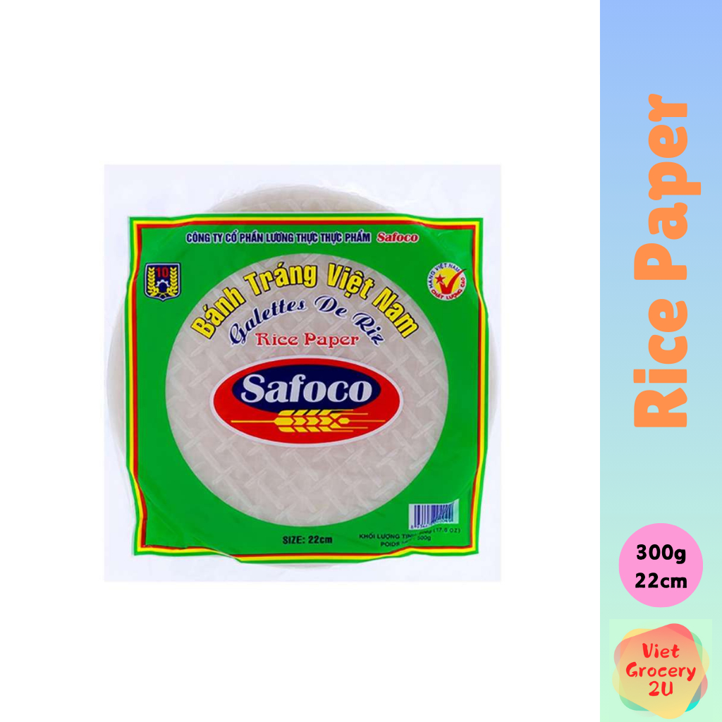 Rice Paper 300G / Bánh Tráng Safoco 16cm/ 22cm | Shopee Malaysia