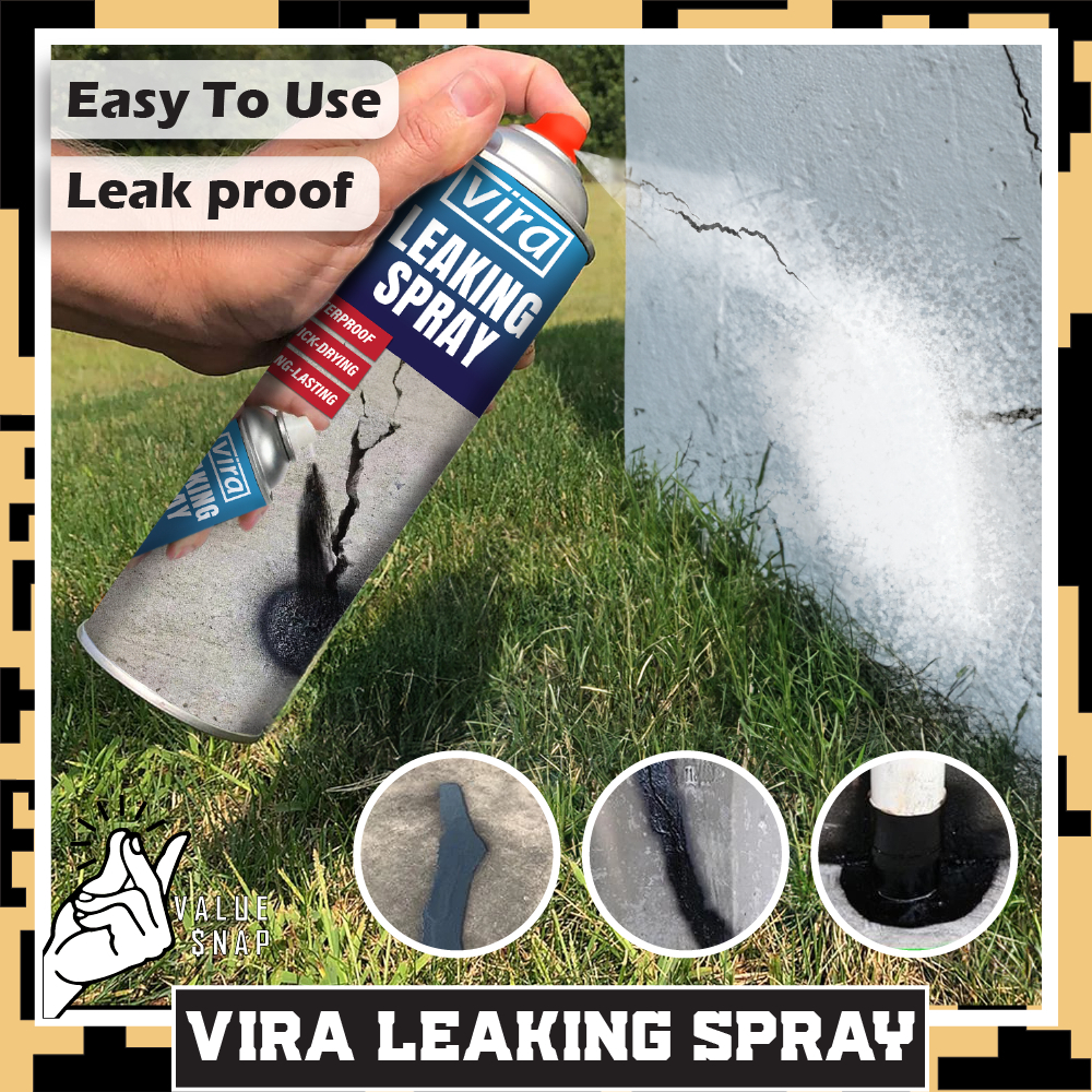 Vira Leaking Spray 1200ml Waterproof Vira Sealant Spray Leaking ...