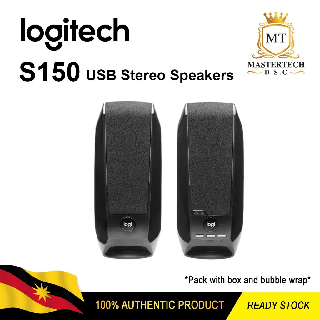 LOGITECH S150 / Z120 USB Stereo Speaker with USB Powered, Cable ...