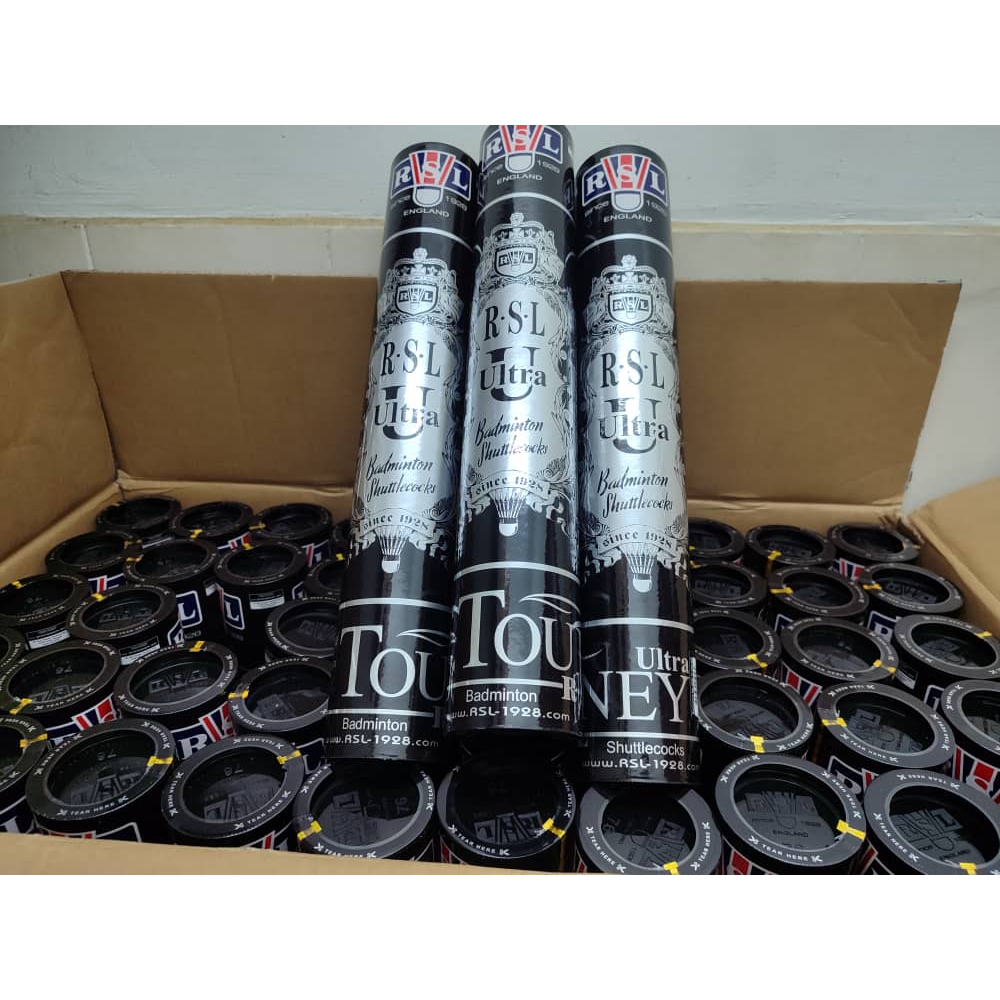 Rsl ultra shuttlecock goose feather speed 76/77 『100% Original』 | Shopee Malaysia
