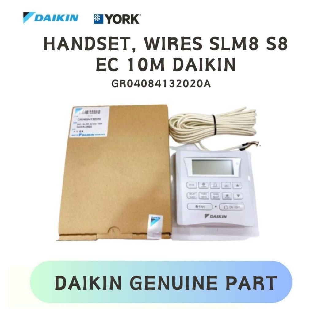 GR04084132020A | HANDSET, WIRED SLM8 S8 EC 10M DAIKIN | Shopee Malaysia