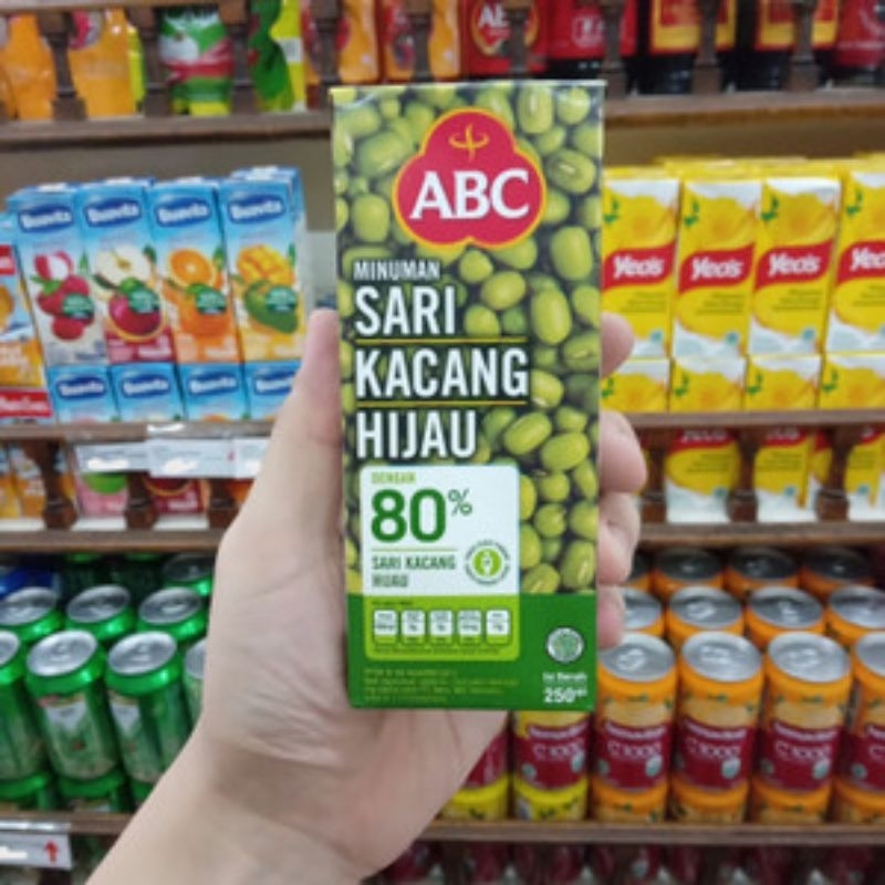 ABC Minuman Sari Kacang Hijau - 250 ml (Kemasan Satuan) | Shopee Malaysia
