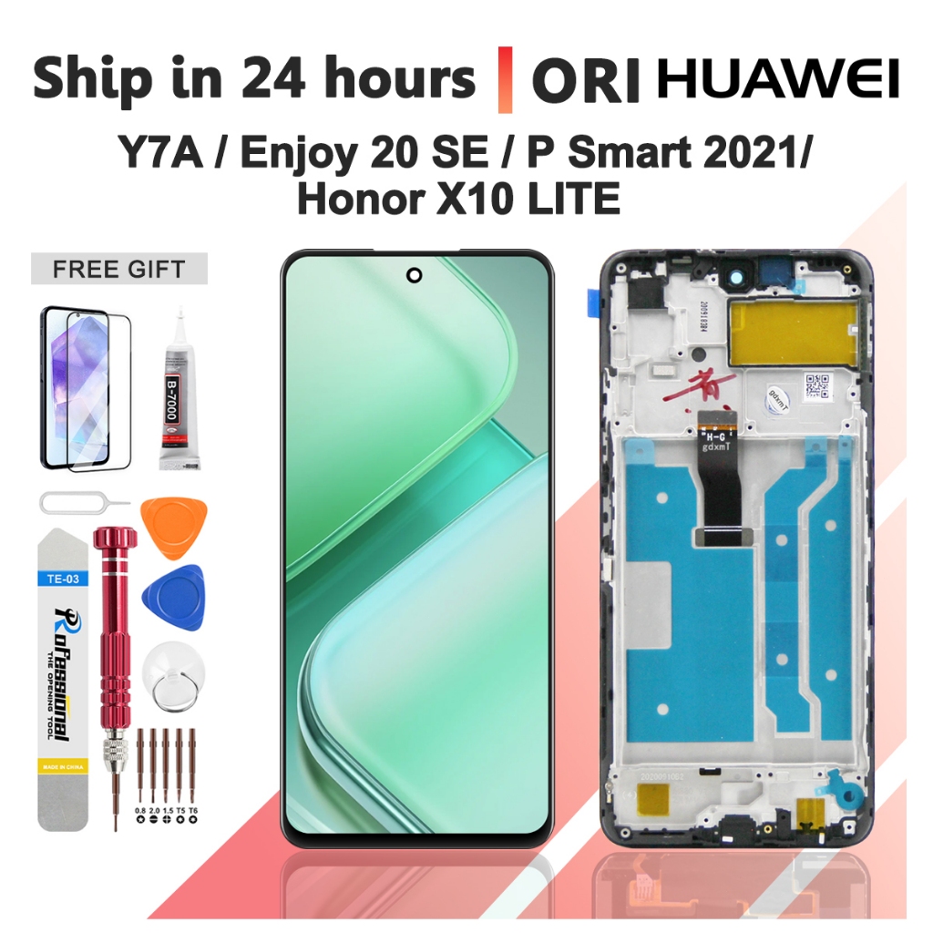 LCD HUAWEI Y7A/ENJOY 20 SE/P SMART 2021/Honor X10 LITE OLED Replacement ...