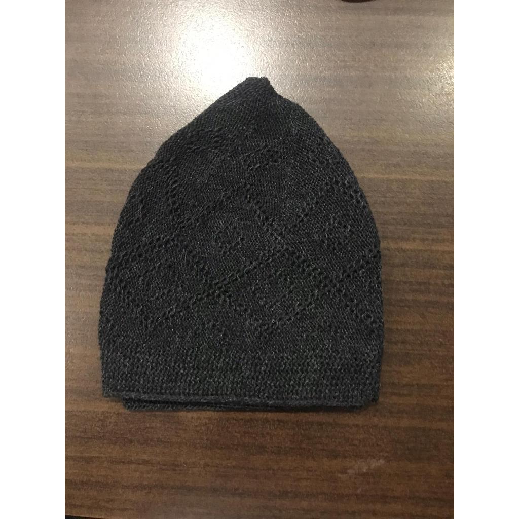 KERVAN Turkey BLACK Kufi Hat Imam Muslim Hat Head Cotton Mix Islam ...