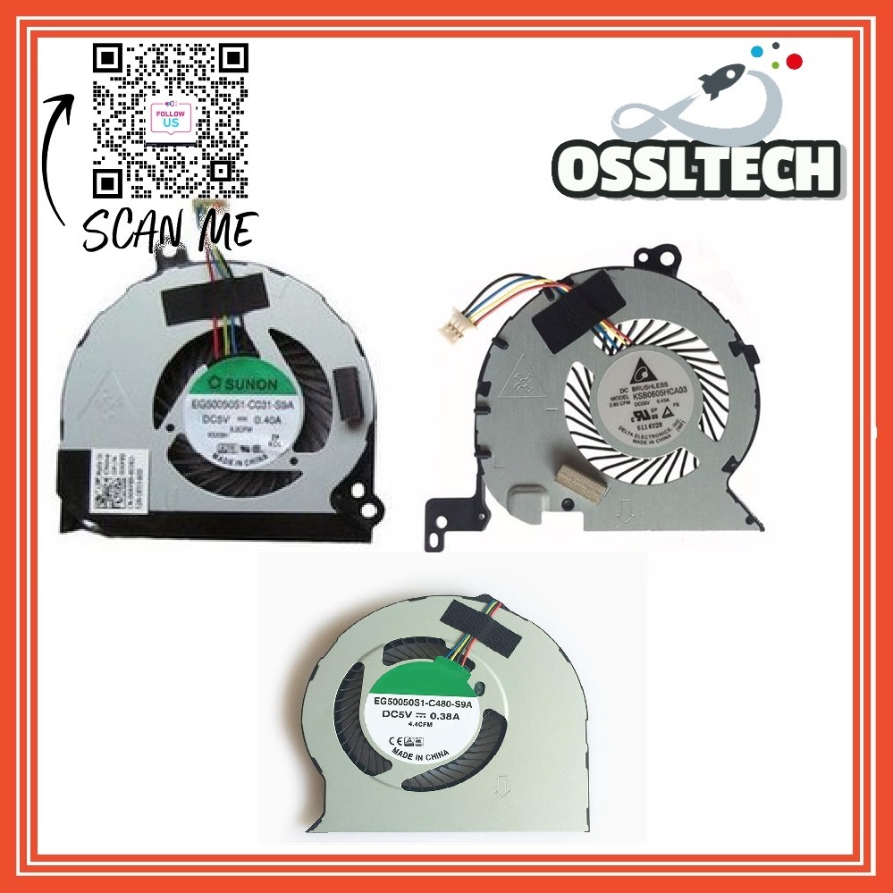 DELL LATITUDE E7250 E7450 Laptop CPU Fan | Shopee Malaysia