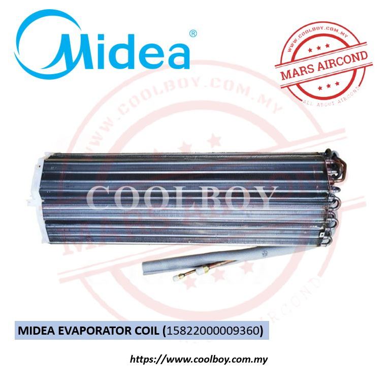 MIDEA EVAPORATOR COIL (15822000009360) | Shopee Malaysia
