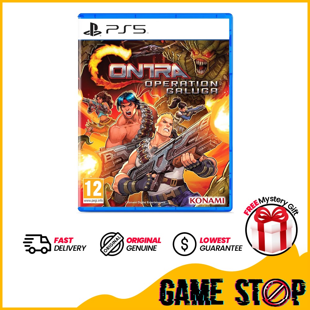 PlayStation PS5 Contra: Operation Galuga Chinese/English Version (中英文版 ...