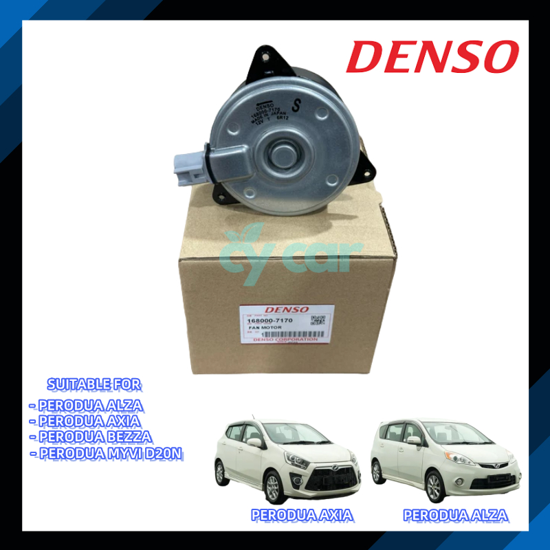 100% ORIGINAL PERODUA ALZA AXIA BEZZA MYVI D20N 2018 RADIATOR FAN MOTOR ...