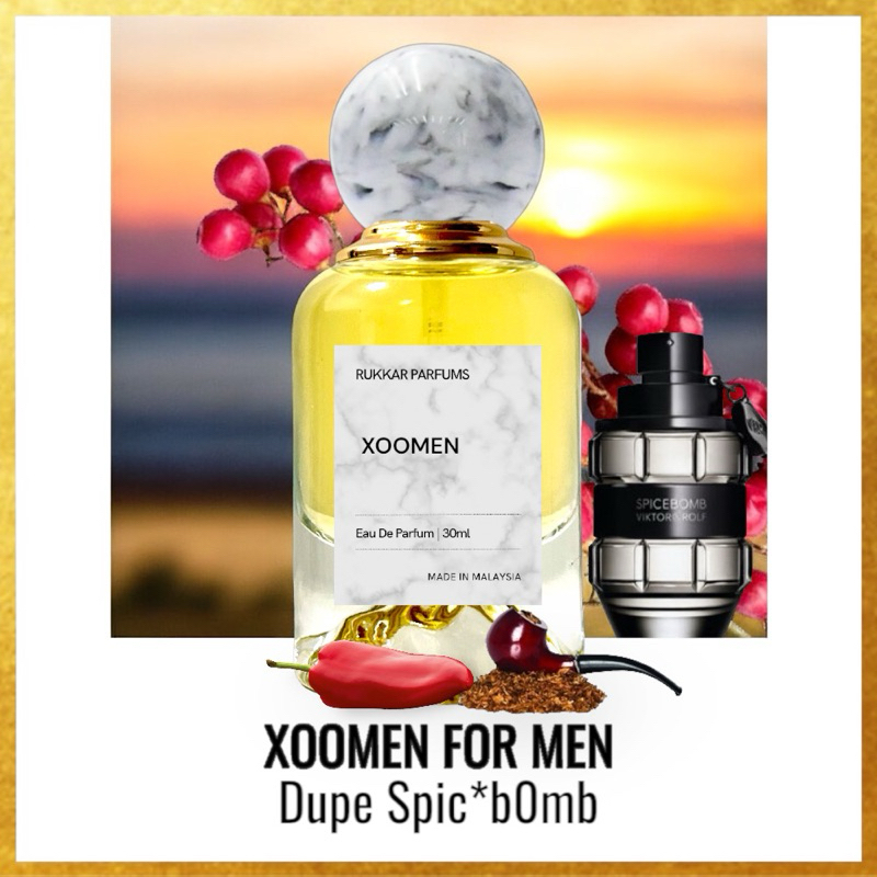 Rukkar XOOMEN - Rukkar Perfume For Men | Shopee Malaysia
