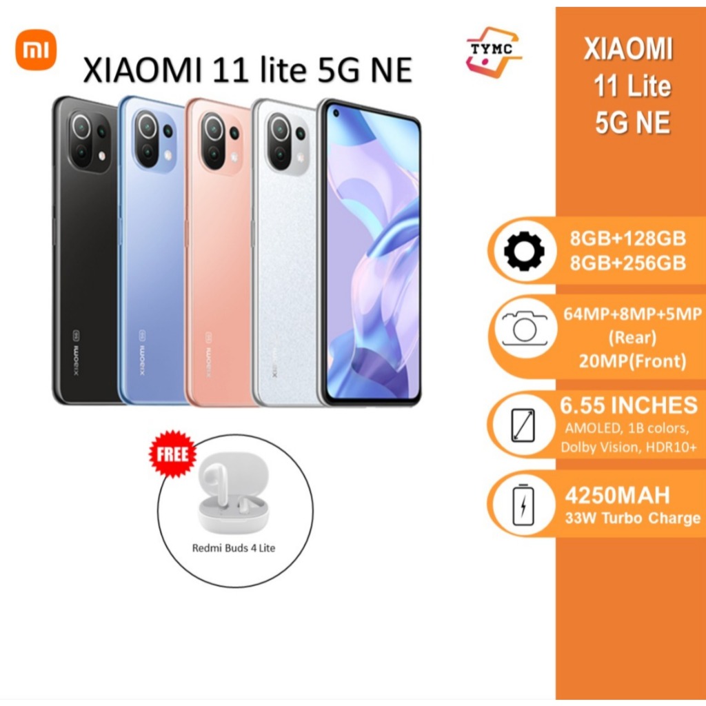 [ORIGINAL] XIAOMI MI 11 LITE 5G (8+128GB / 8+256GB) @ Rm699 - RM799 ...
