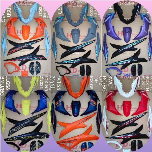 YAMAHA NVX155 V2 AEROX THAI 2023 AEROX INDO 2024 AEROX GP BODY COVER ...