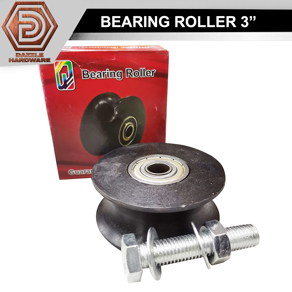 Q gate bearing roller 3" gate wheel 75mm sliding gate roller roda pintu ...