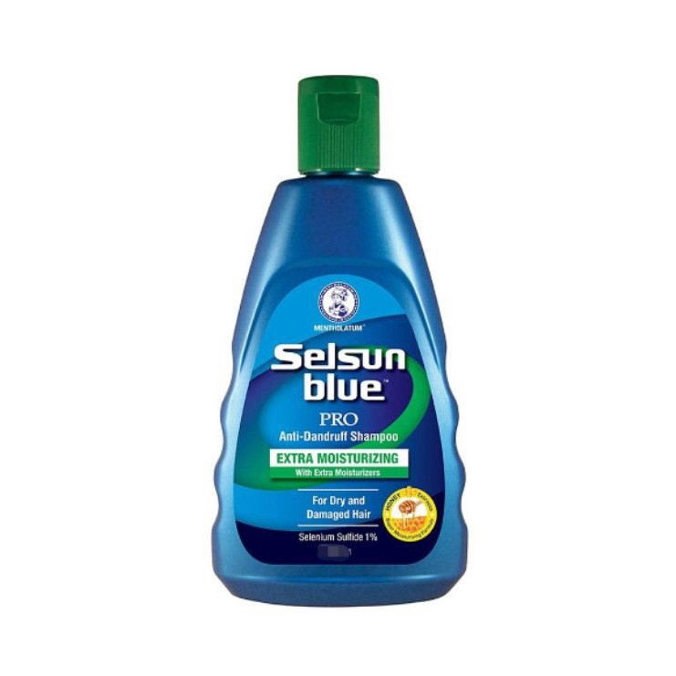 MENTHOLATUM SELSUN BLUE PRO ANTI-DANDRUFF SHAMPOO EXTRA MOISTURIZING ...