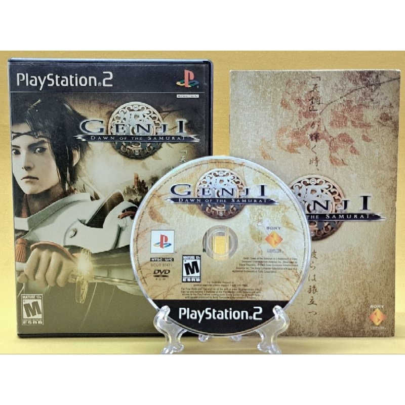 🔥GENJI DAWN OF THE SAMURAI🔥 PS2 PLAYSTATION 2 | Shopee Malaysia