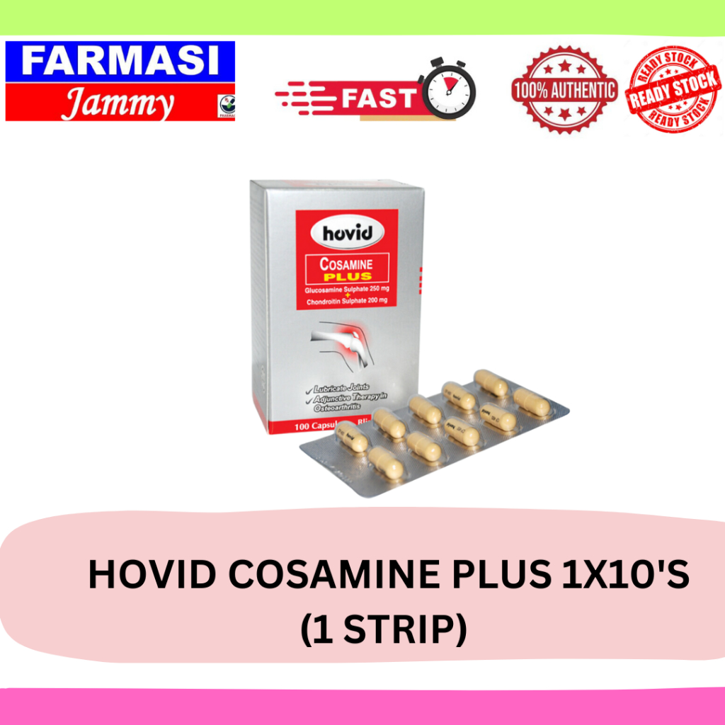HOVID COSAMINE PLUS 1X10'S (1 STRIP) | Shopee Malaysia