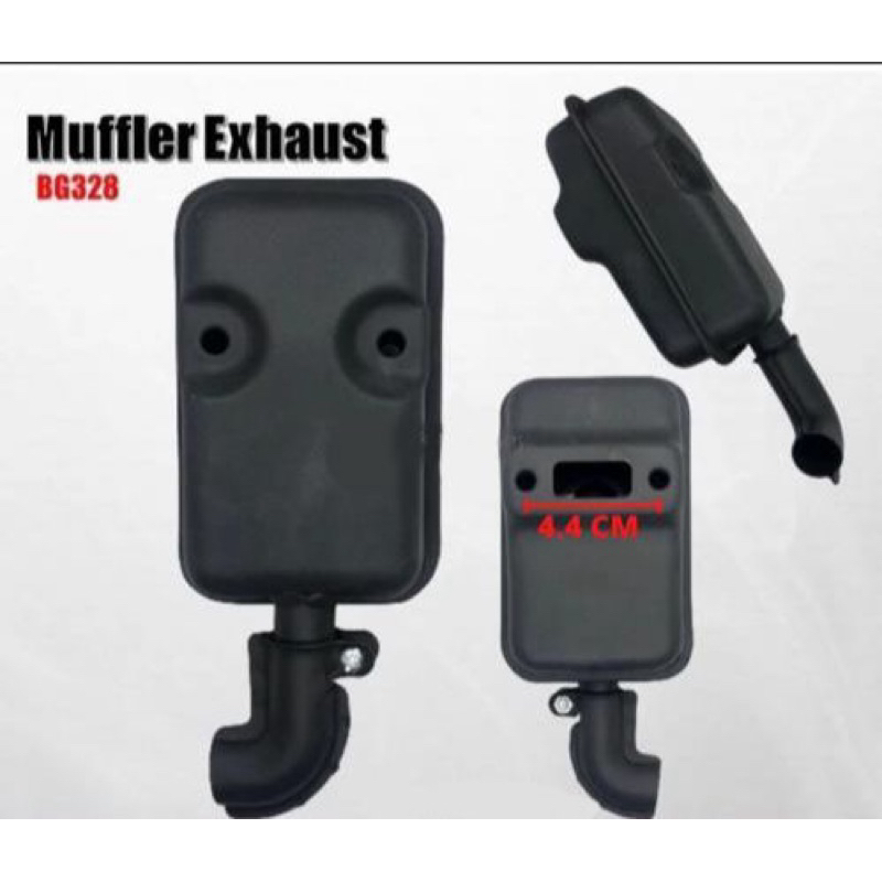 BG328 Muffler Mesin Rumput BG328 Brush Cutter Exhaust | Shopee Malaysia