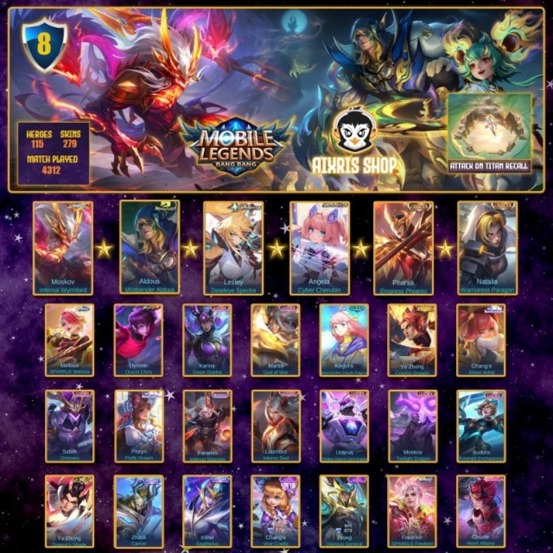 ==III 5V5 GAMING GAME III== 🔥M.L.B.B🔥 A8 | Shopee Malaysia