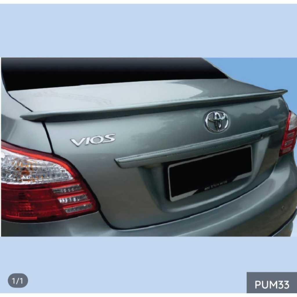 Toyota Vios 2008-2013 Toms Spoiler PU | Shopee Malaysia