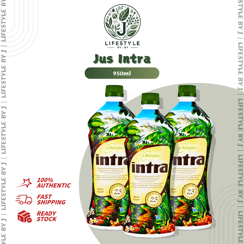 JUS INTRA JuICE Lifestyles 100% ORIGINAL CANADA #READY STOCK# 950ML ...