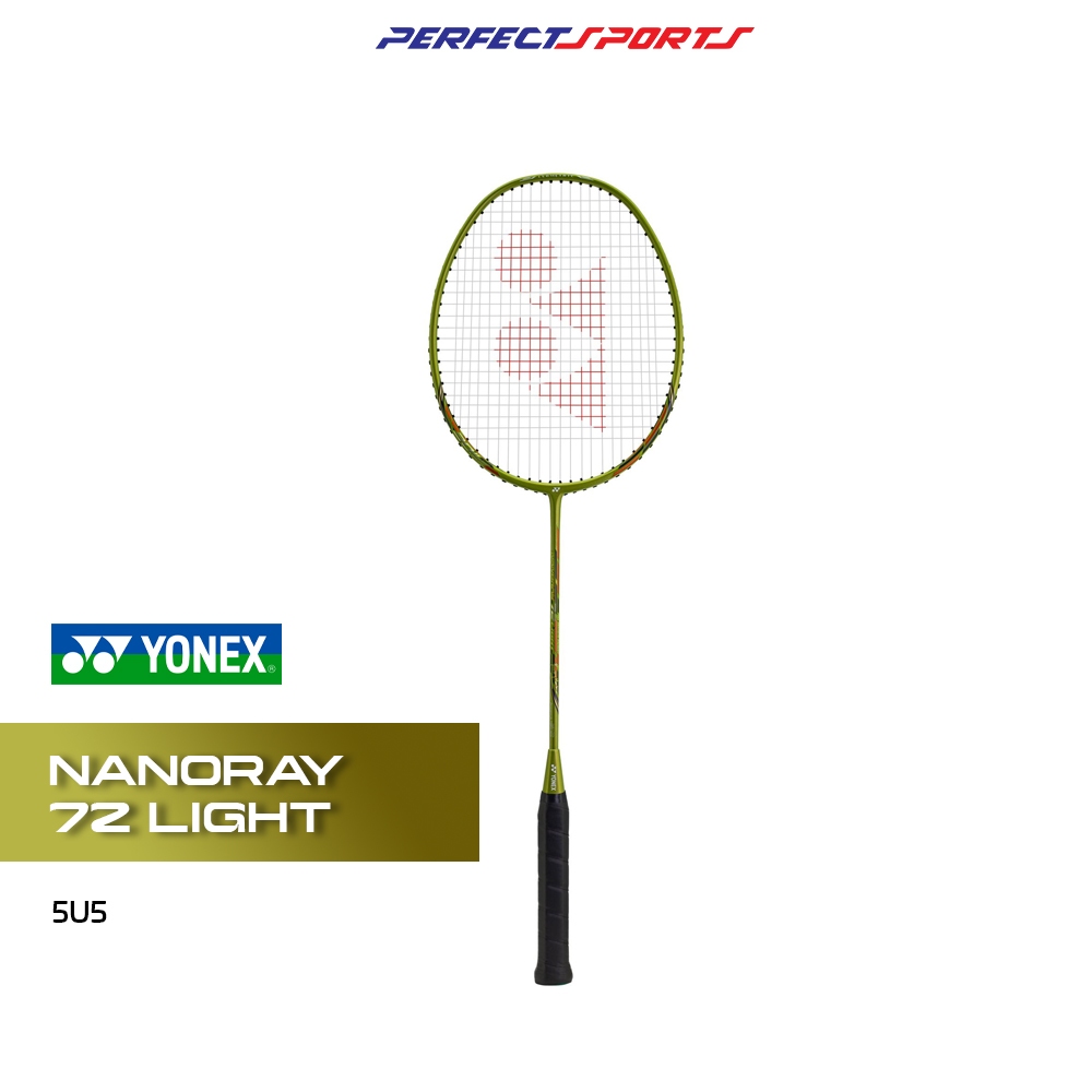 [Free String + Grip] YONEX NANORAY 72 LIGHT GOLD BADMINTON RACKET | Shopee Malaysia
