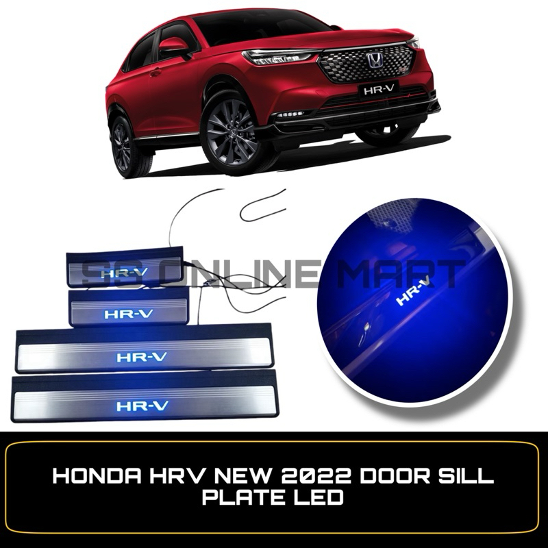 HONDA HRV 2022-2025 CAR LED DOOR SILL PLATE DOOR STEP SIDE STEP PANEL ...
