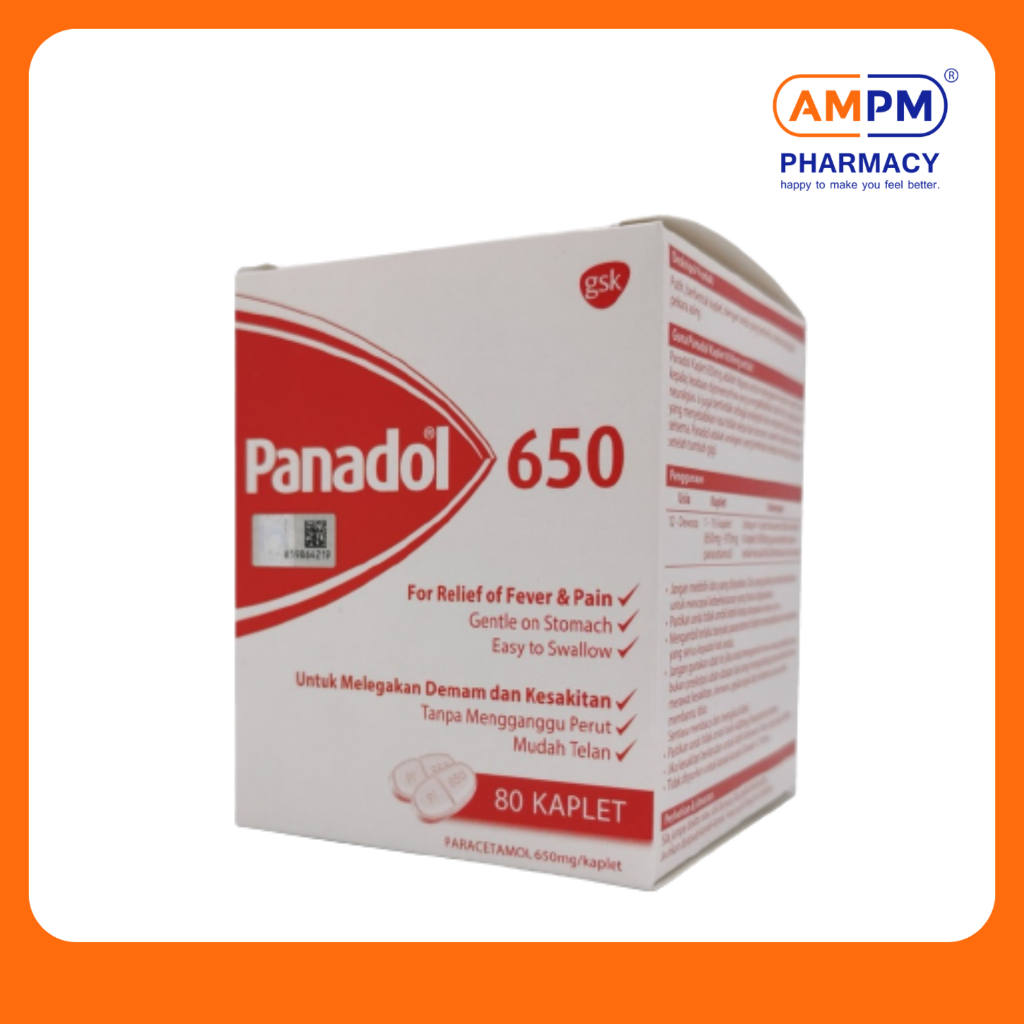 PANADOL 650mg Capsule (80's) | Shopee Malaysia