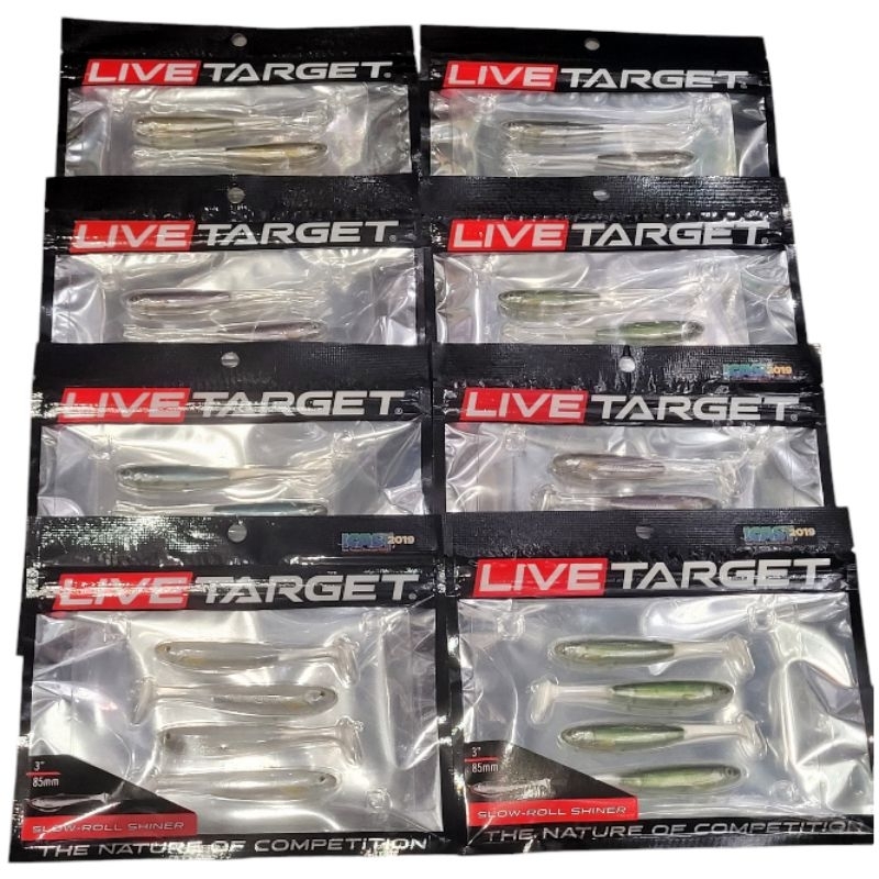 LIFE TARGET GHOST TAIL MINNOW 95mm / SLOW-ROLL SHINER 85mm ICT | Shopee ...