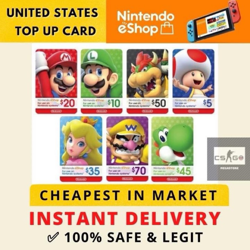 Nintendo Switch eShop USD | Nintendo Switch Game US eShop USA ...