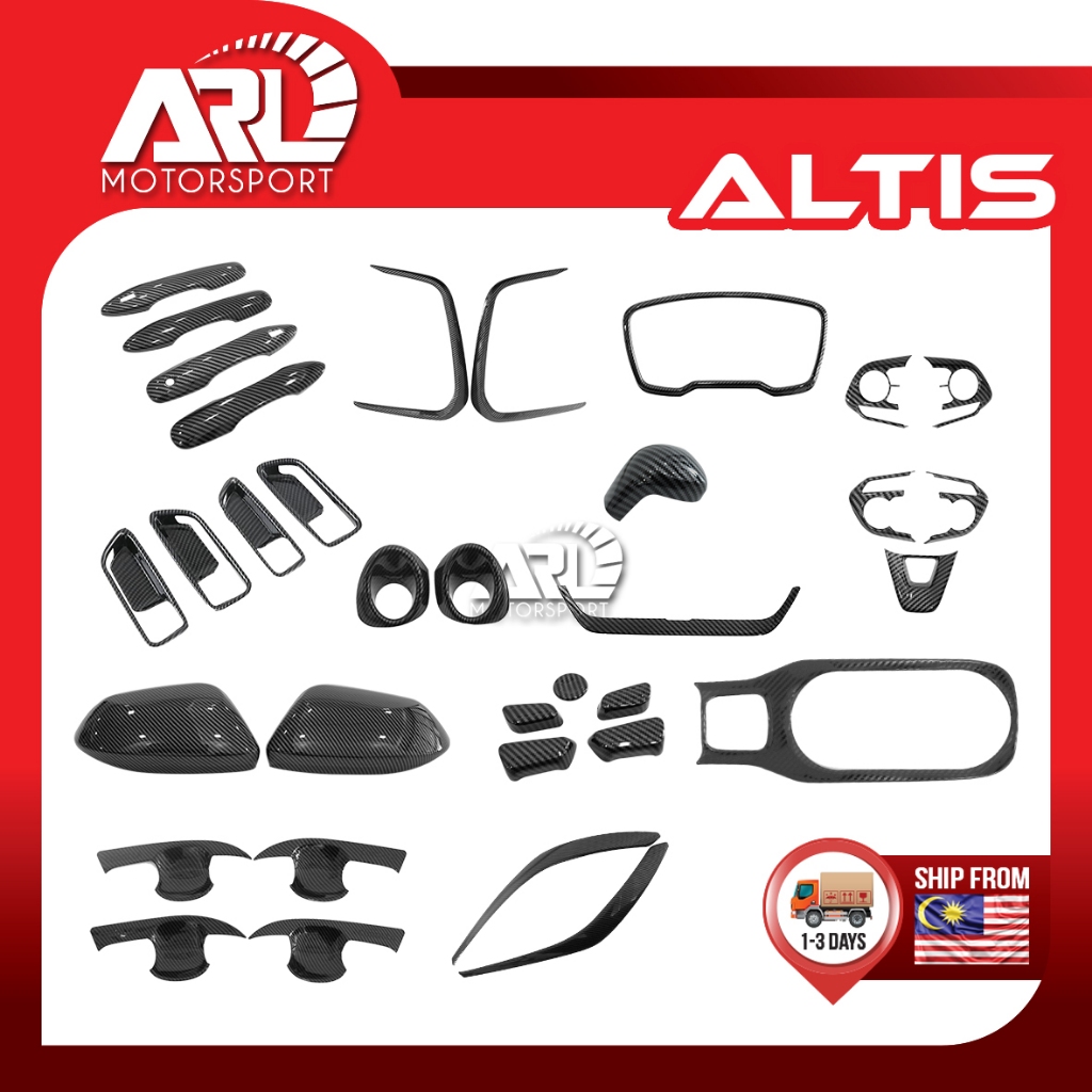 Toyota Altis E210 Interior Exterior Carbon Fiber Design For E210 (2021 ...
