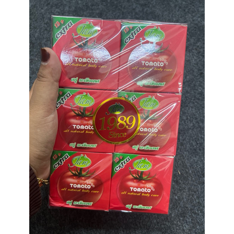 BORONG SABUN JAM TOMATO VIRAL EXTRA 15g | Shopee Malaysia