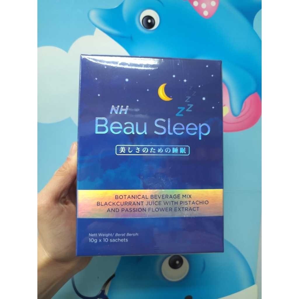 NH BEAU SLEEP [BOTANICAL BEVERAGE MIX BLACKCURRANT JUICE & PASSION FLOWER EXTRACT 10G X 10'S ...