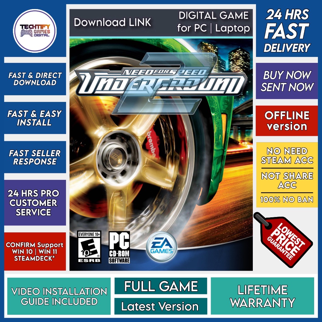 [PC Game] Need For Speed Underground 2 - Offline [Fast Download] [Fast ...