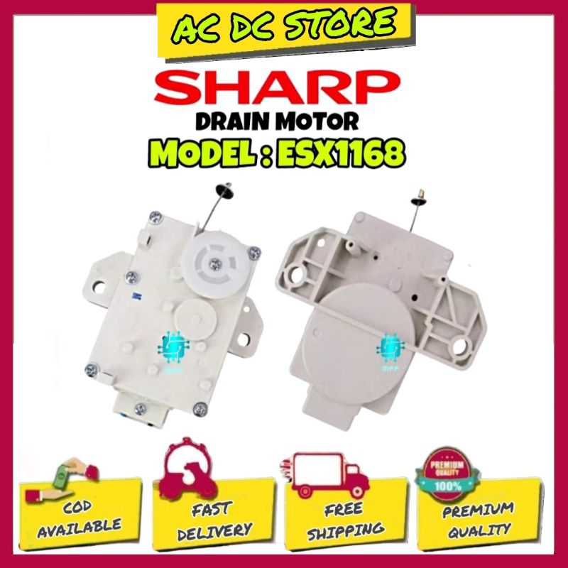 ESX1168 SHARP Washing Machine Drain Motor ORIGINAL !!! motor buang air ...