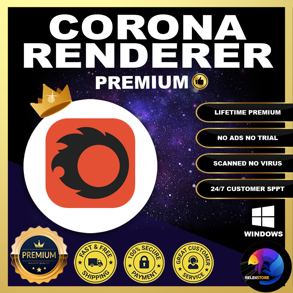 Corona Renderer v12 ~ v7 2024 for 3DS MAX & Cinema 2⭐𝐓𝐎𝐏-𝐑𝐀𝐓𝐄𝐃⭐💿WINDOWS ...