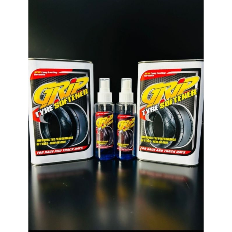 GRIP TYRE SOFTENER FOR DRAG USE 100ml New Formula | Shopee Malaysia
