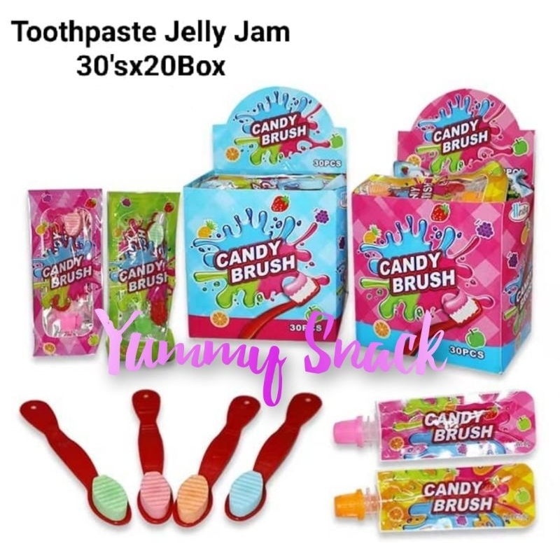 (3pcs/30pieces) Candy Brush Toothbrush Toothpaste Combo Gula Gosok Gigi ...