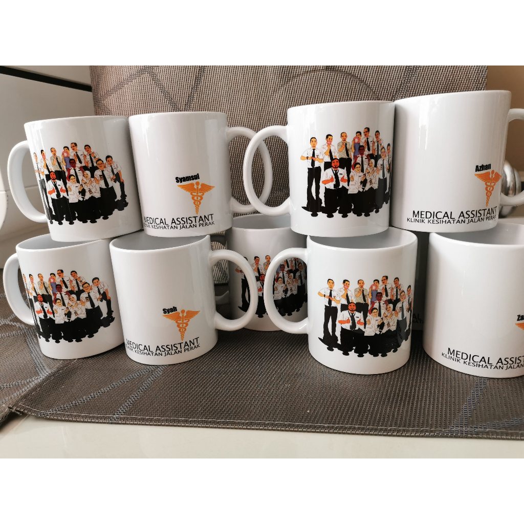 Customize mug / printing mug / custom mug / cawan / tempahan / mug ...
