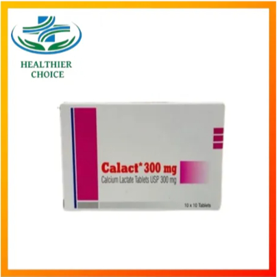 Calact 300mg / Calcium Lactate Tablets USP 300mg (Exp: 11/24) | Shopee ...