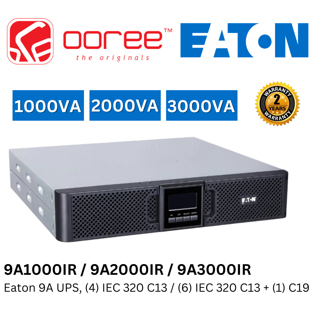 EATON UPS 9A UPS 9A1000IR (1000VA/900W) / 9A2000IR (2000VA/1800W ...