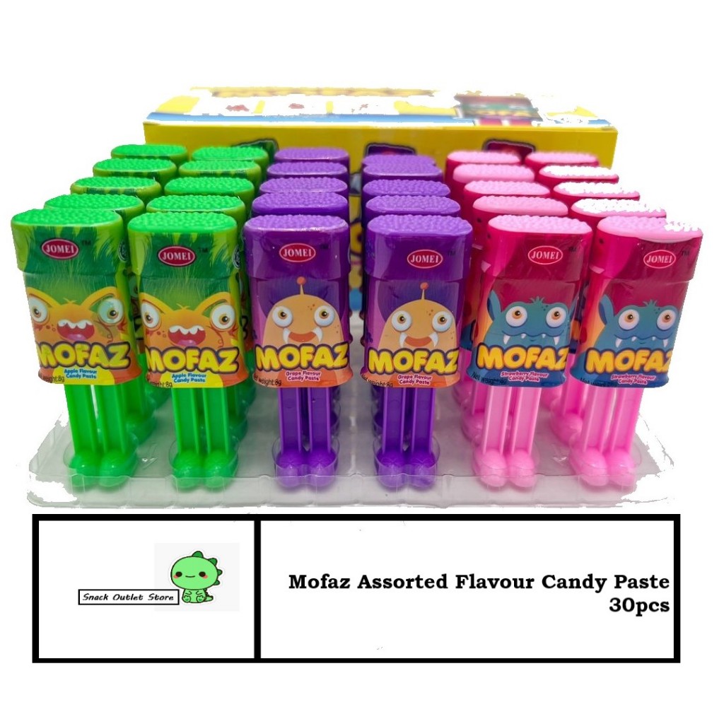 [Ready Stock]( Halal) Jomei Qeqe Mofaz Assorted Flavour Candy Paste ...